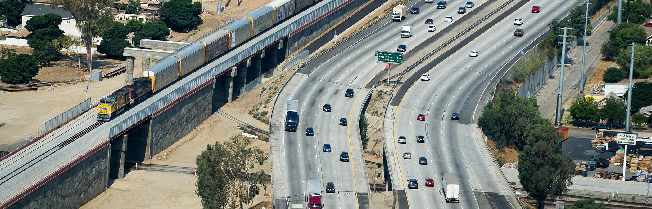 Colton Crossing Flyover | HDR