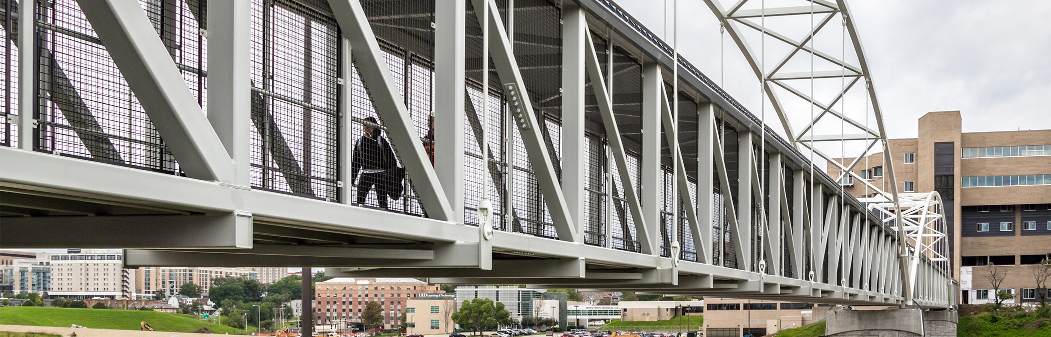 Creighton University Pedestrian Bridge | HDR