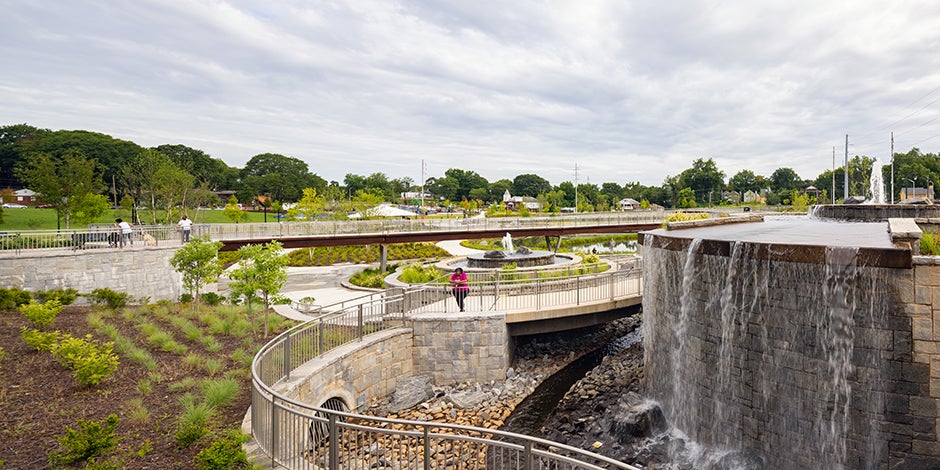 This 16-Acre Atlanta Park Was Built to Flood | HDR