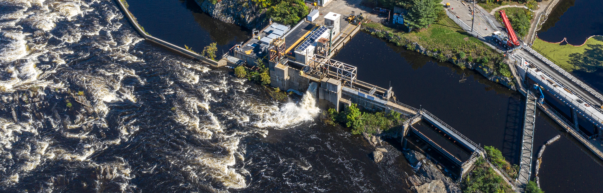 Hydro Dam Powerhouse Inside