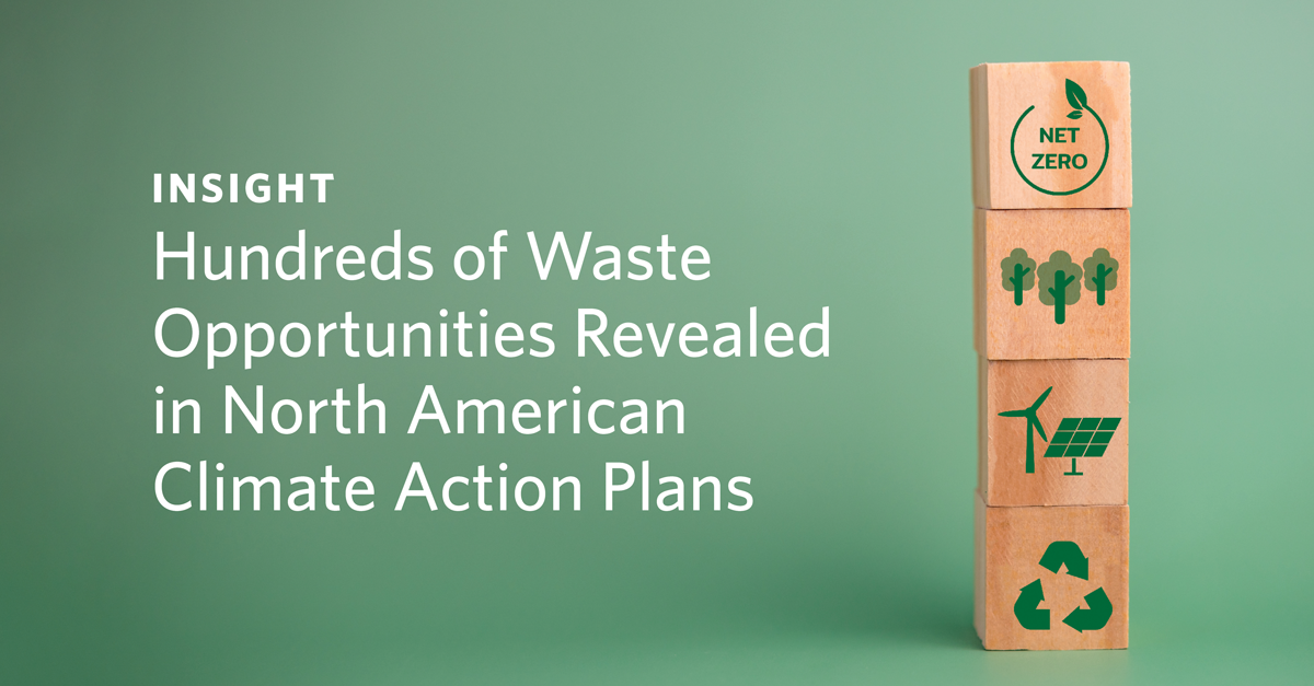 20 North American Climate Action Plans Reveal Hundreds of Waste ...