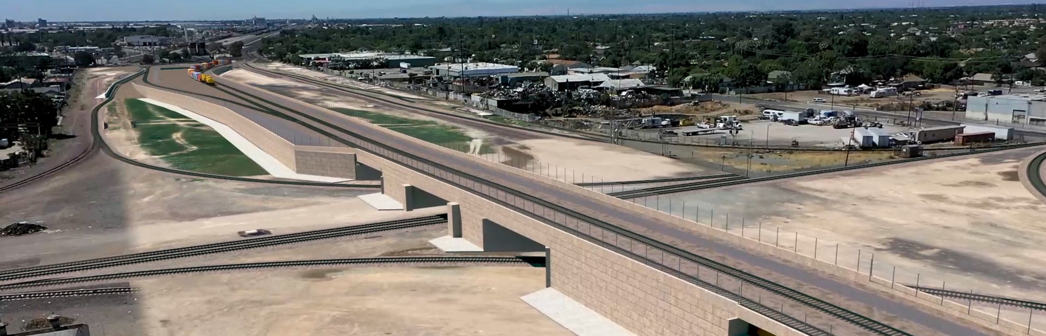 Stockton Diamond Grade Separation | HDR