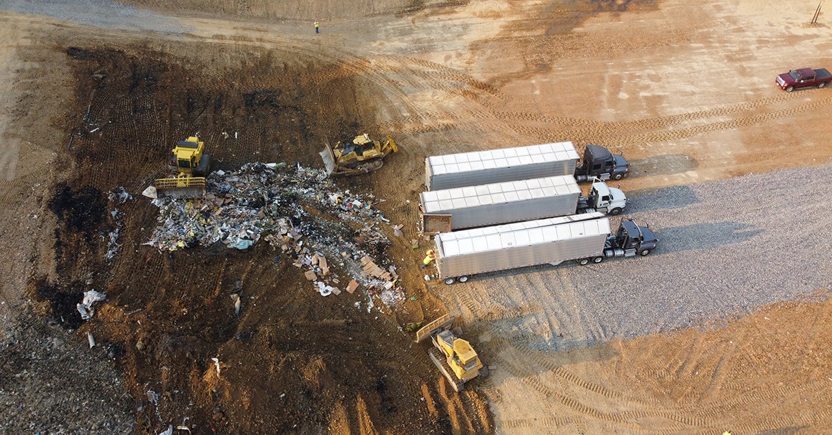 The Winding Path from Rail to Truck Waste Hauling | HDR