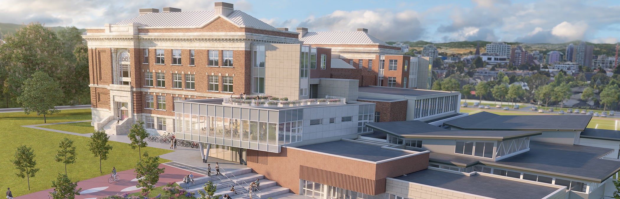 Victoria High School Seismic Retrofit & Addition | HDR
